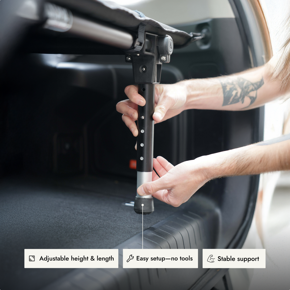 Car Camping Bed Leg Kit | Hideaway Platform Support – Pacific Adventure ...
