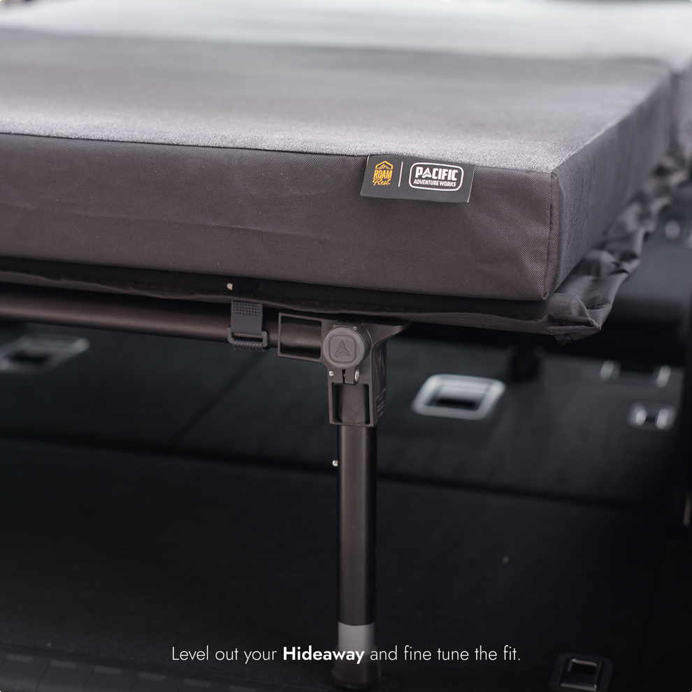 Car Camping Bed Leg Kit | Hideaway Platform Support – Pacific Adventure ...